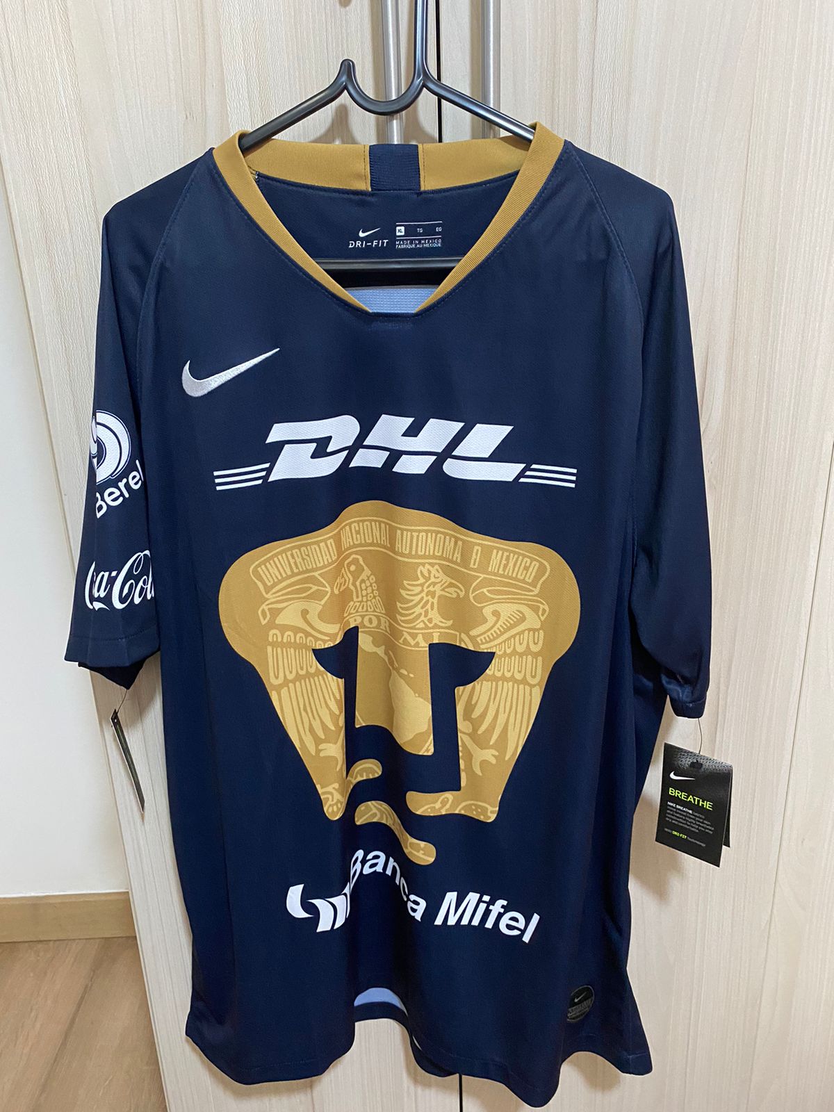UNAM Pumas Nike Mexico 2019 – Garrincha Shirts