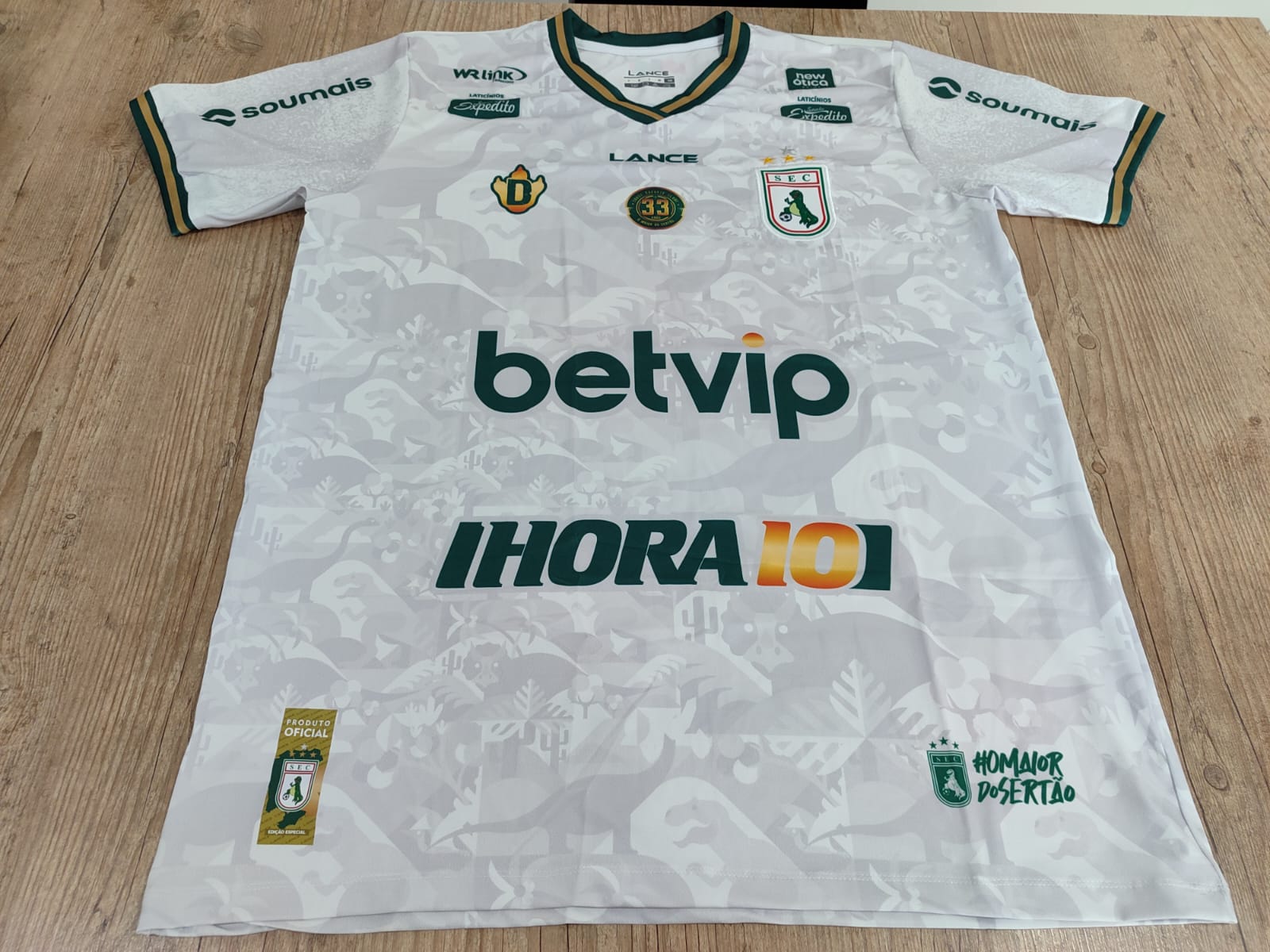 🦖 Camisa Sousa EC – Sensação da Paraíba! 🦖 – Garrincha Shirts