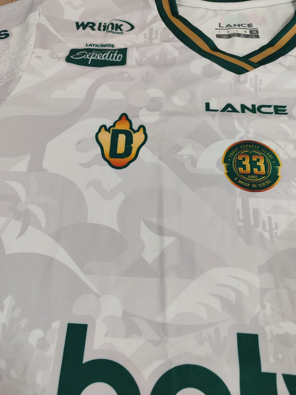 🦖 Camisa Sousa EC – Sensação da Paraíba! 🦖 – Garrincha Shirts