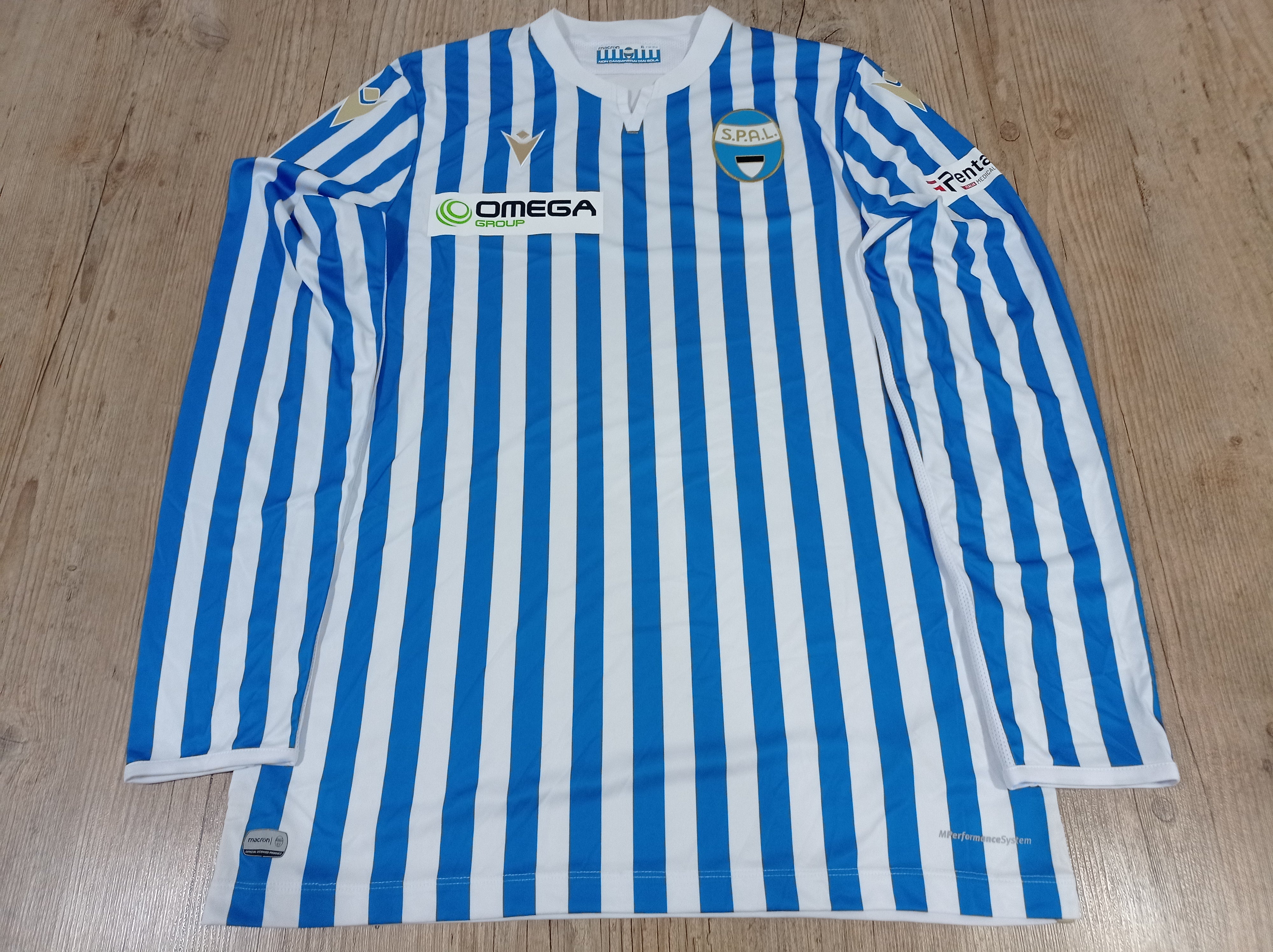 Rare SPAL Italy Shirt - Long Sleeve – Garrincha Shirts