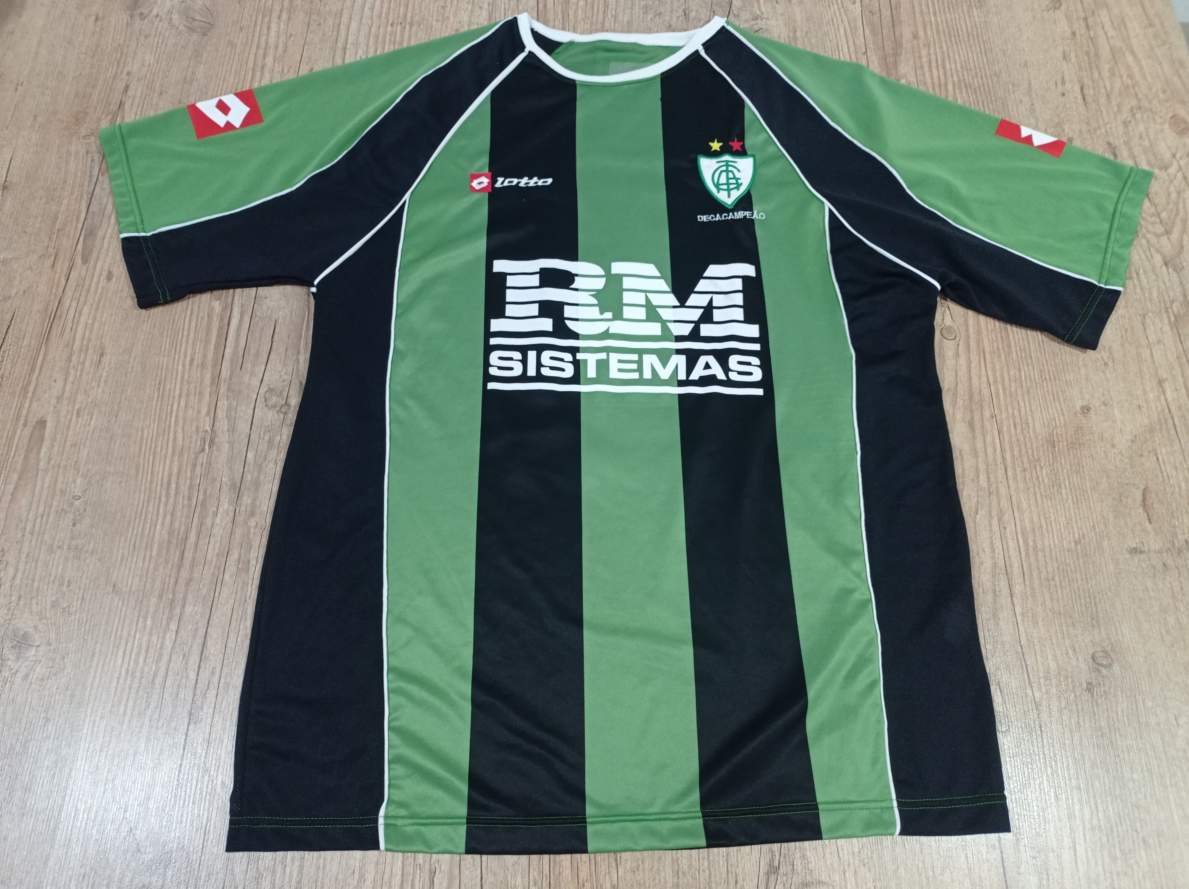 Rara Camisa Do América Mineiro - De Jogo Lotto – Garrincha Shirts