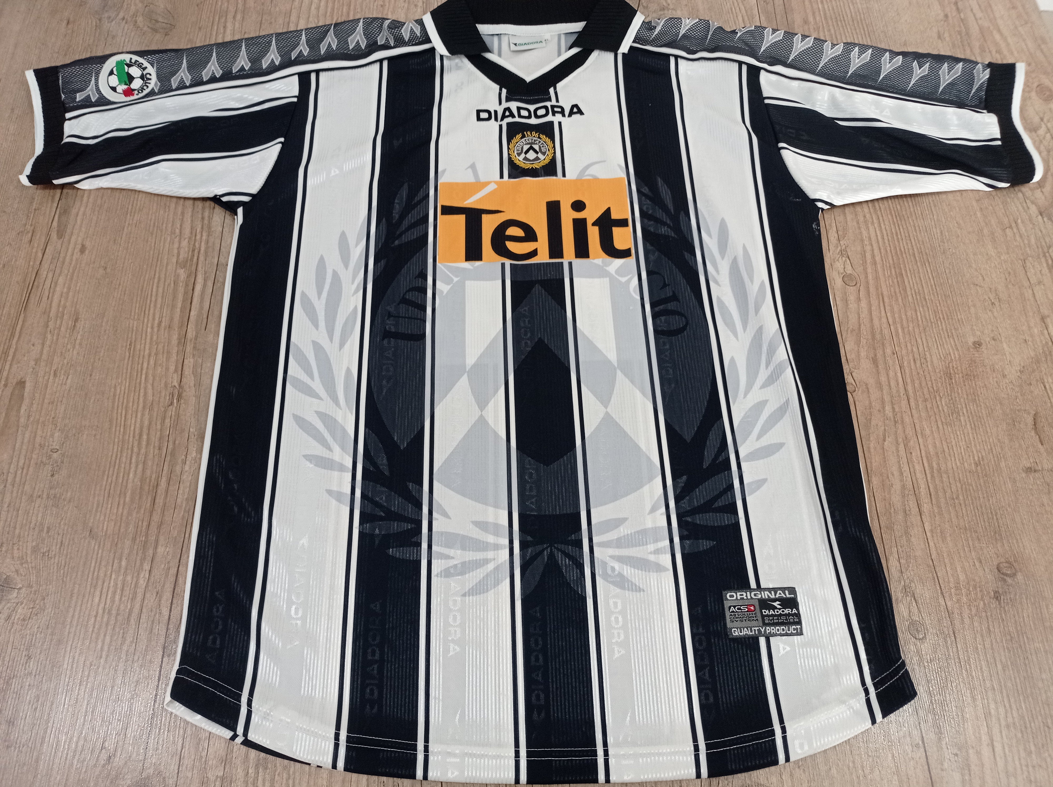 Camisa Clássica de Jogo da Udinese - Home - 2000/2001 – Garrincha Shirts