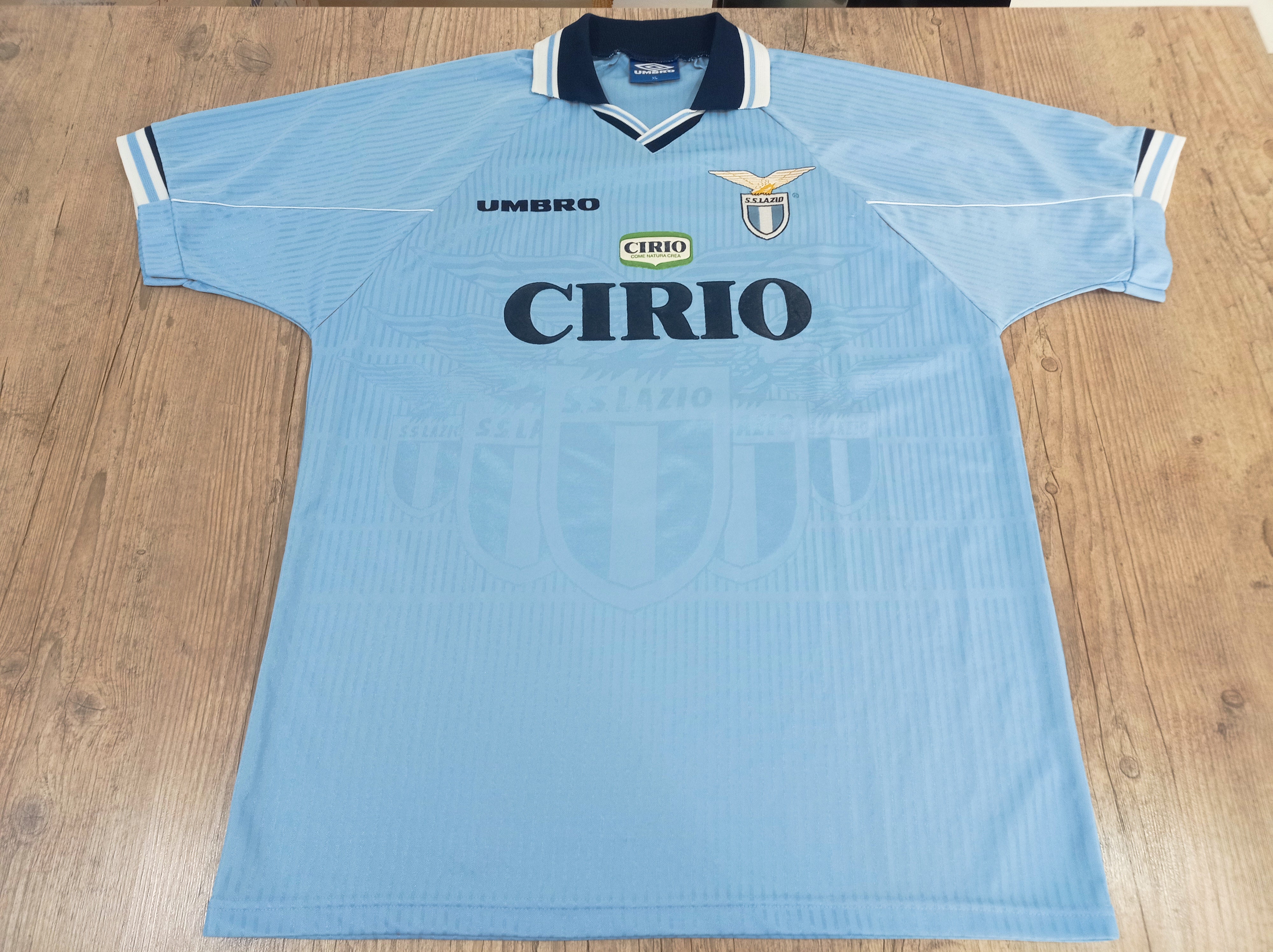 Fantástica Camisa da Lazio - Itália - 1997/1998 – Garrincha Shirts