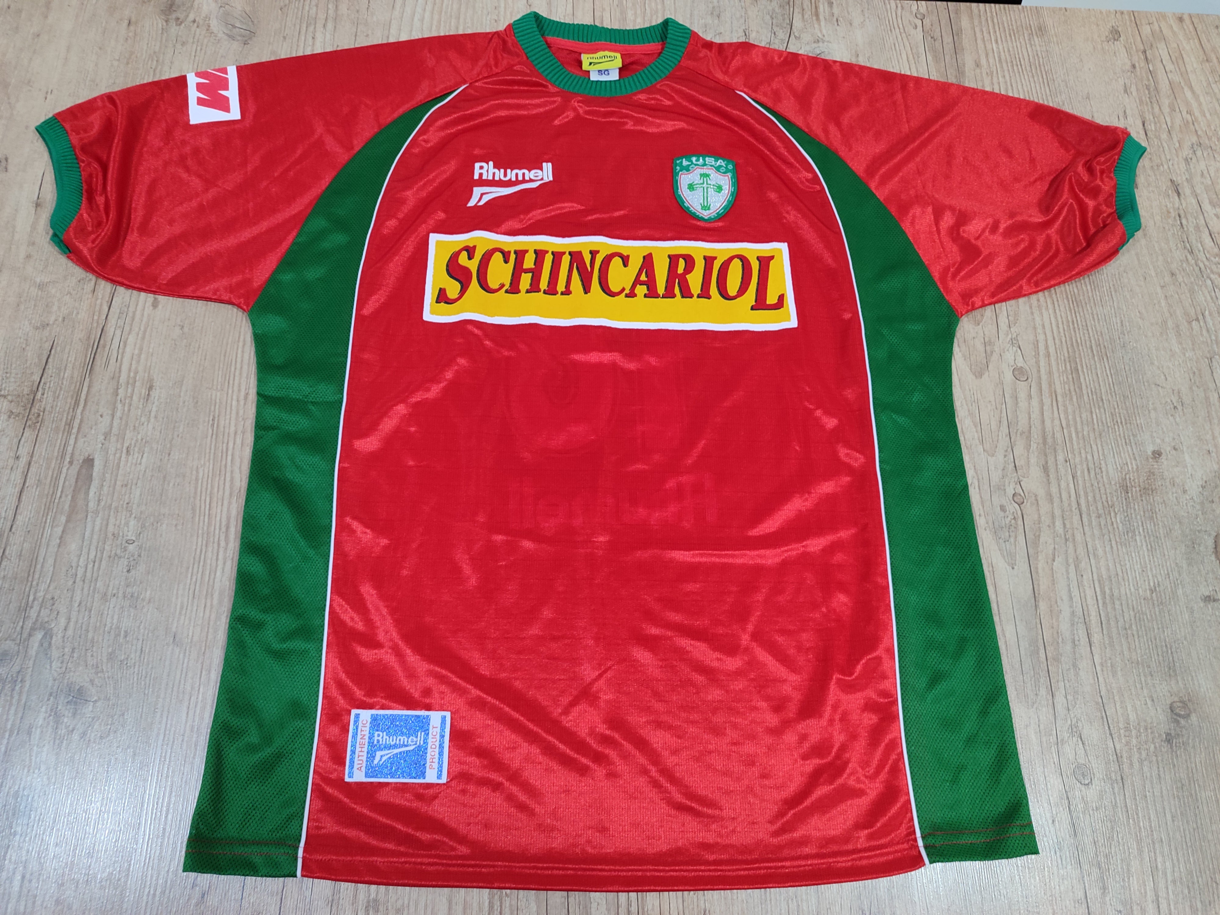 Bela Camisa Da Portuguesa - De Jogo - com Detalhes Pintados - Rhumell ...