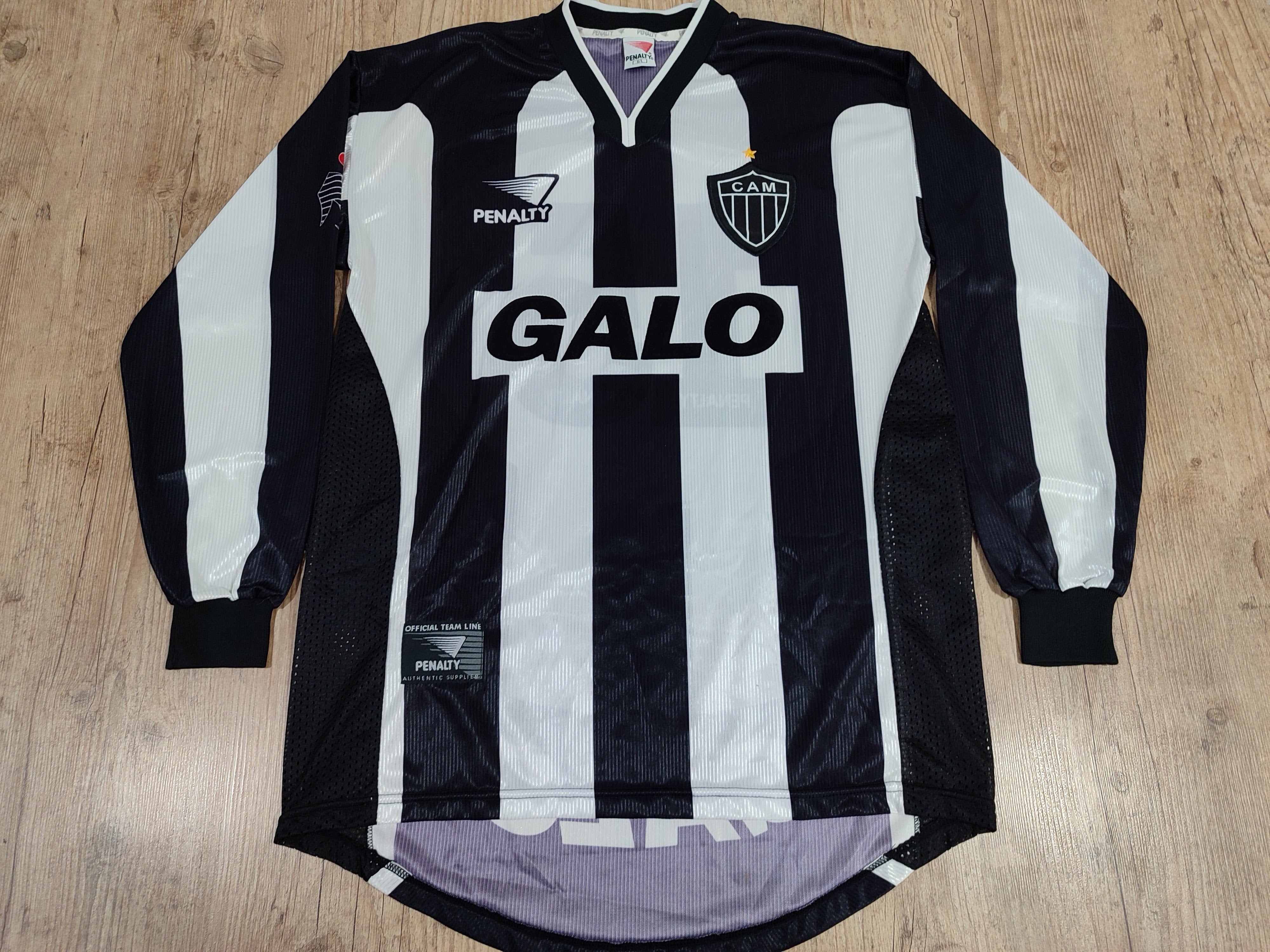 Camisa Atlético Mineiro - Galo - Rara - Manga Longa - de Jogo - Mancin ...