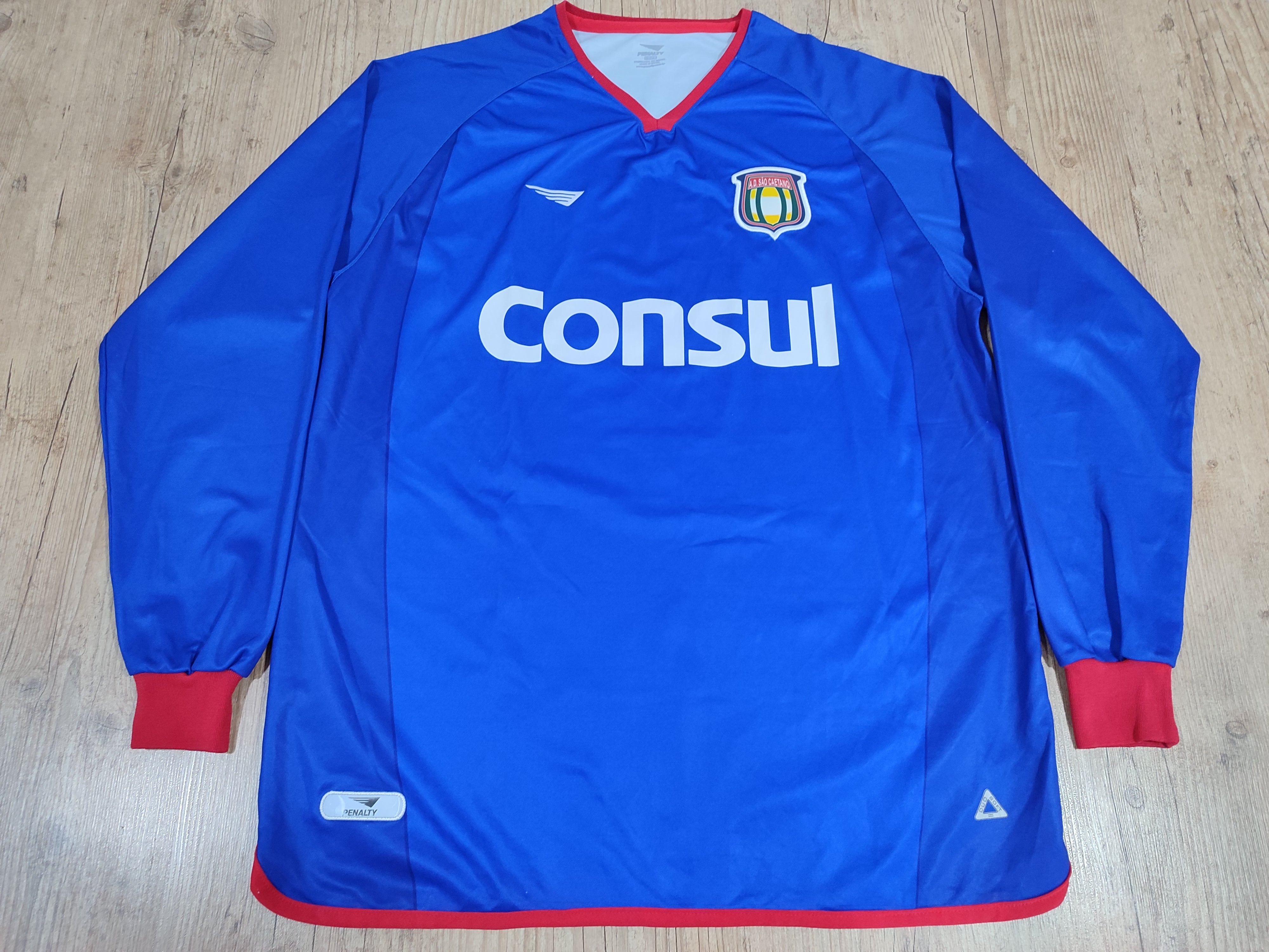 Camisa Do São Caetano Mangas Longas - De Jogo - Impecável – Garrincha ...