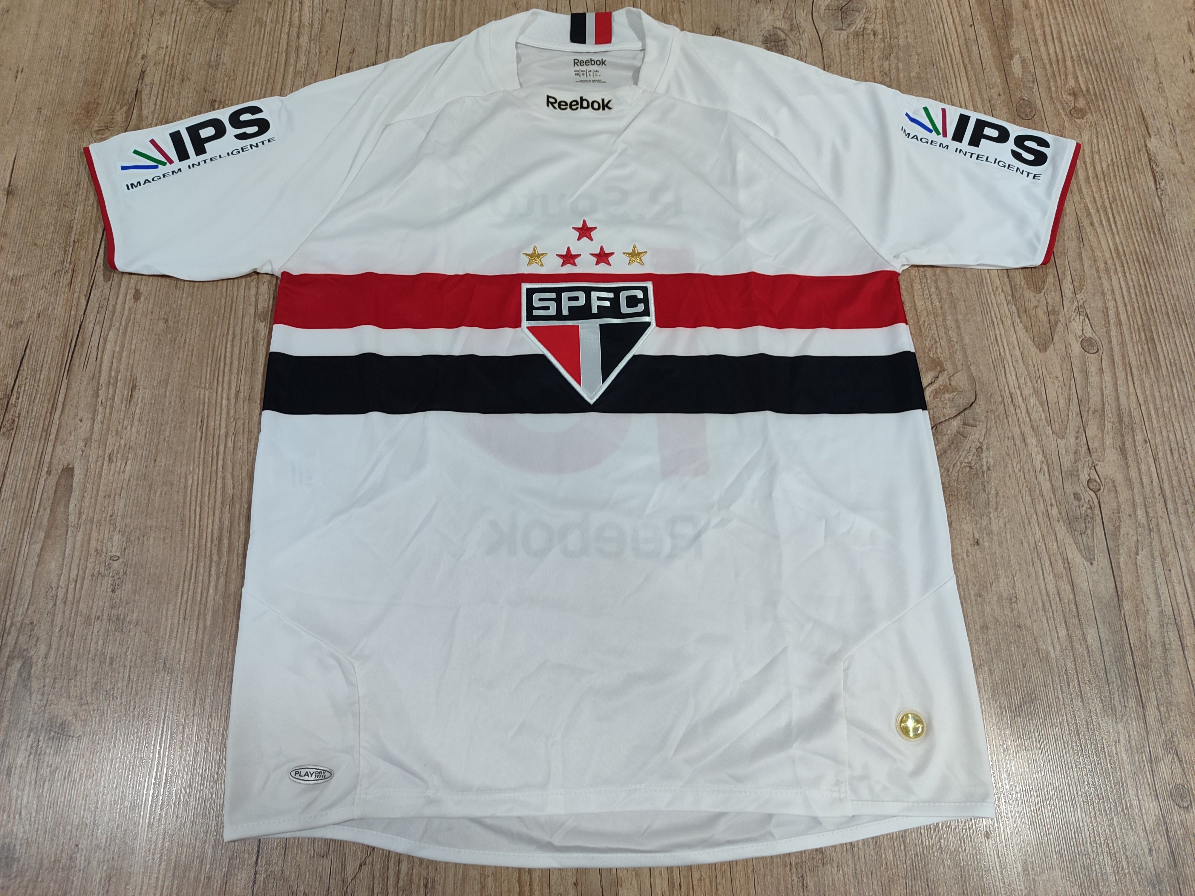 Lindíssima Camisa Do São Paulo - 2009/2010 - Usada Em Jogo – Garrincha ...