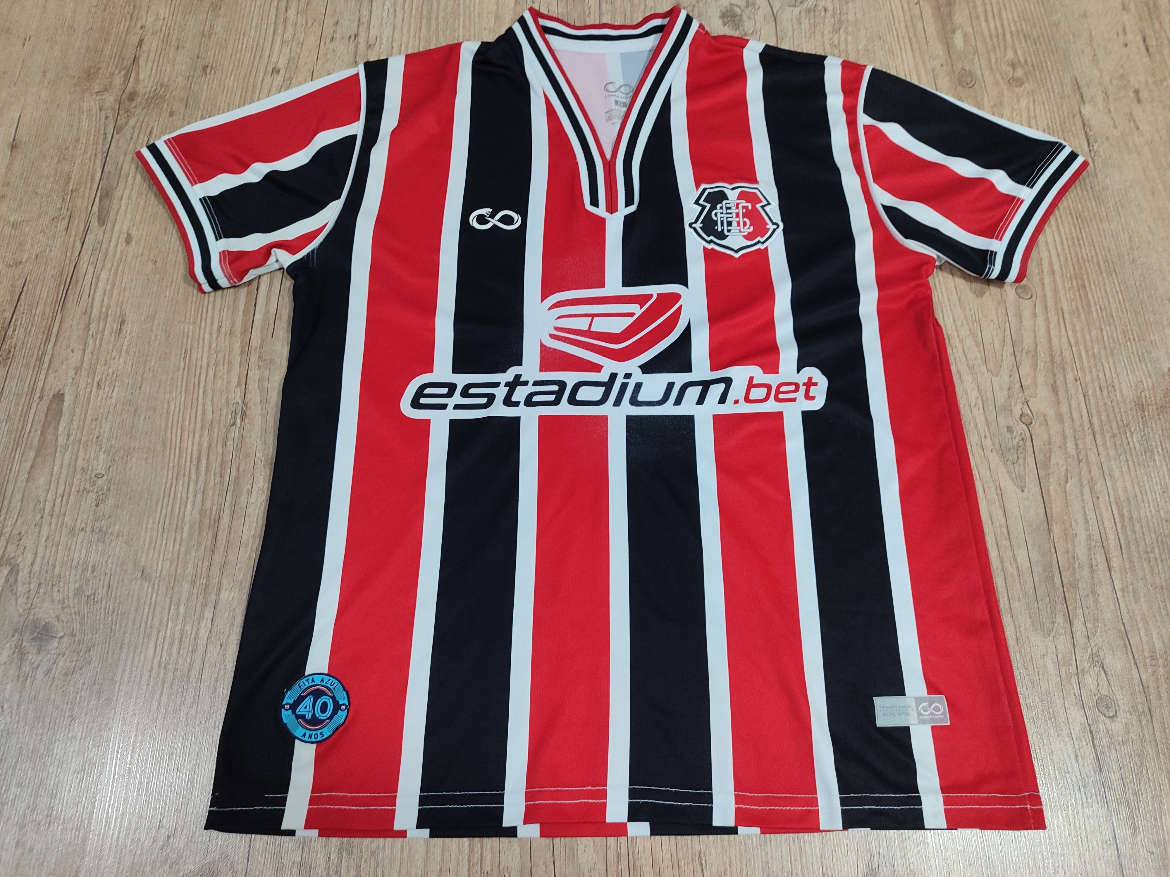 Rara e Linda Camisa do Santa Cruz - 40 Anos Conquista Fita Azul - 2020 ...