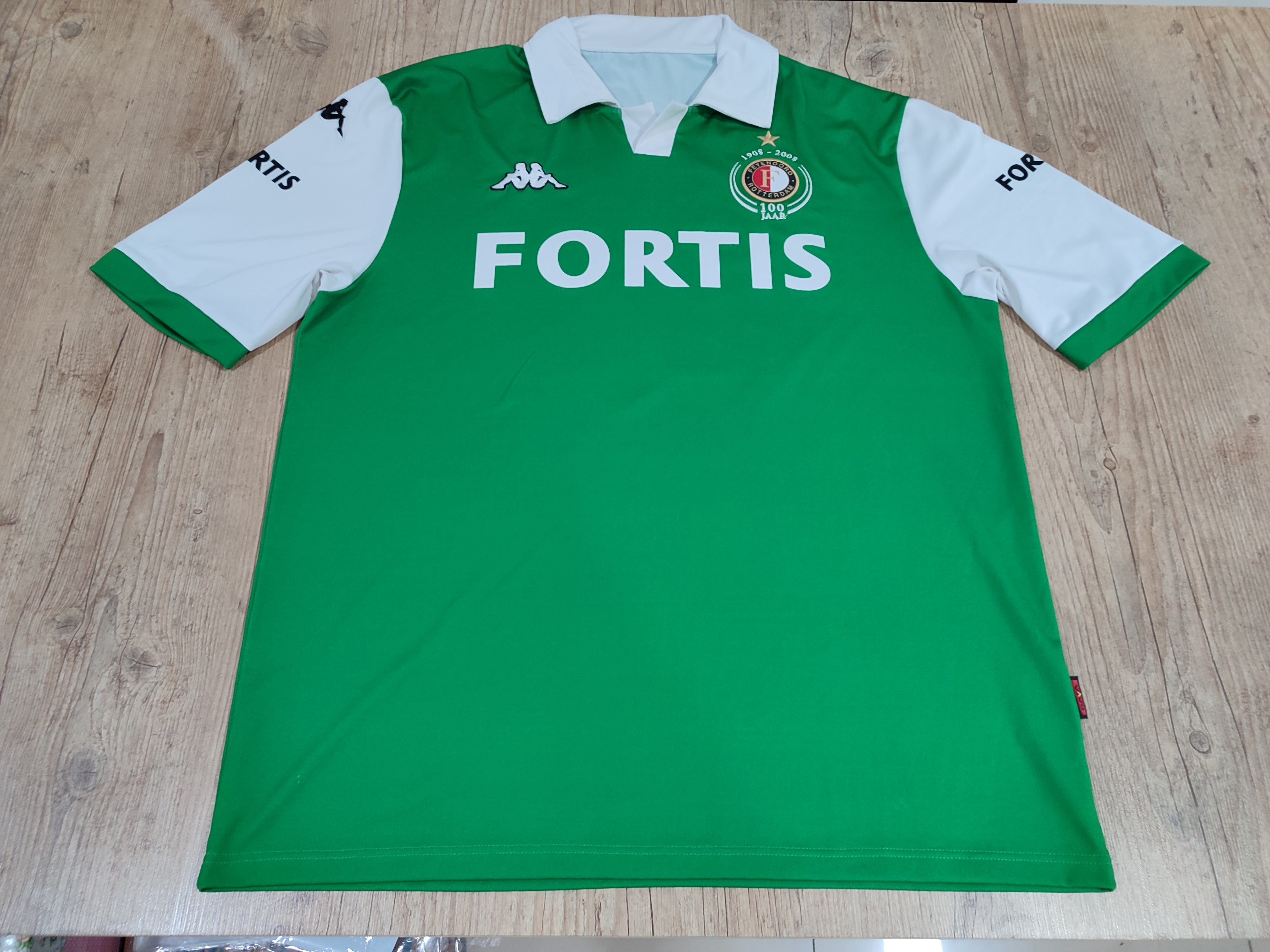 Linda e Rara Camisa Feyenoord - Holanda - De Jogo Centenário ...