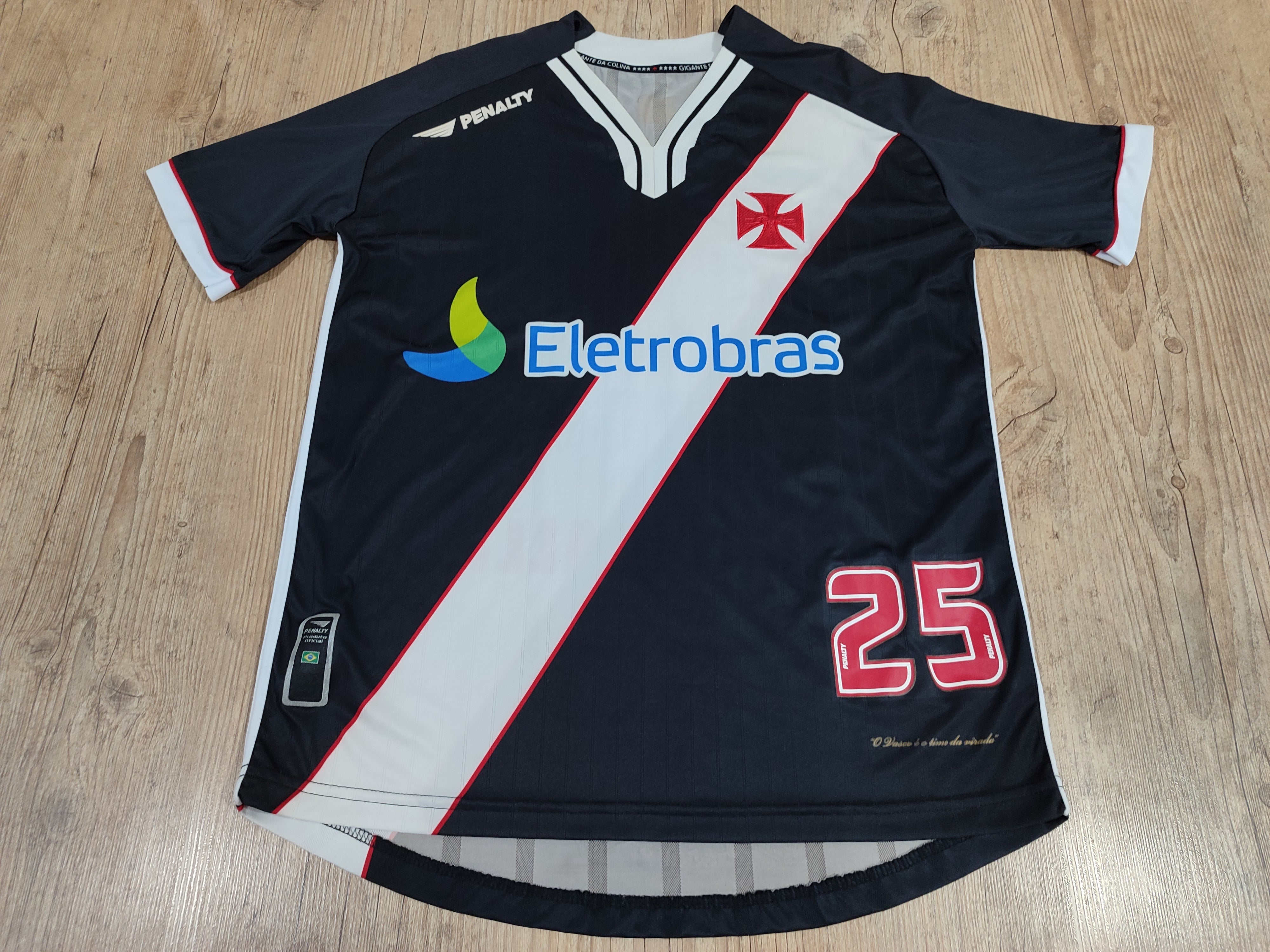Fantástica Camisa do Vasco - Usada em Jogo - 2010 – Garrincha Shirts