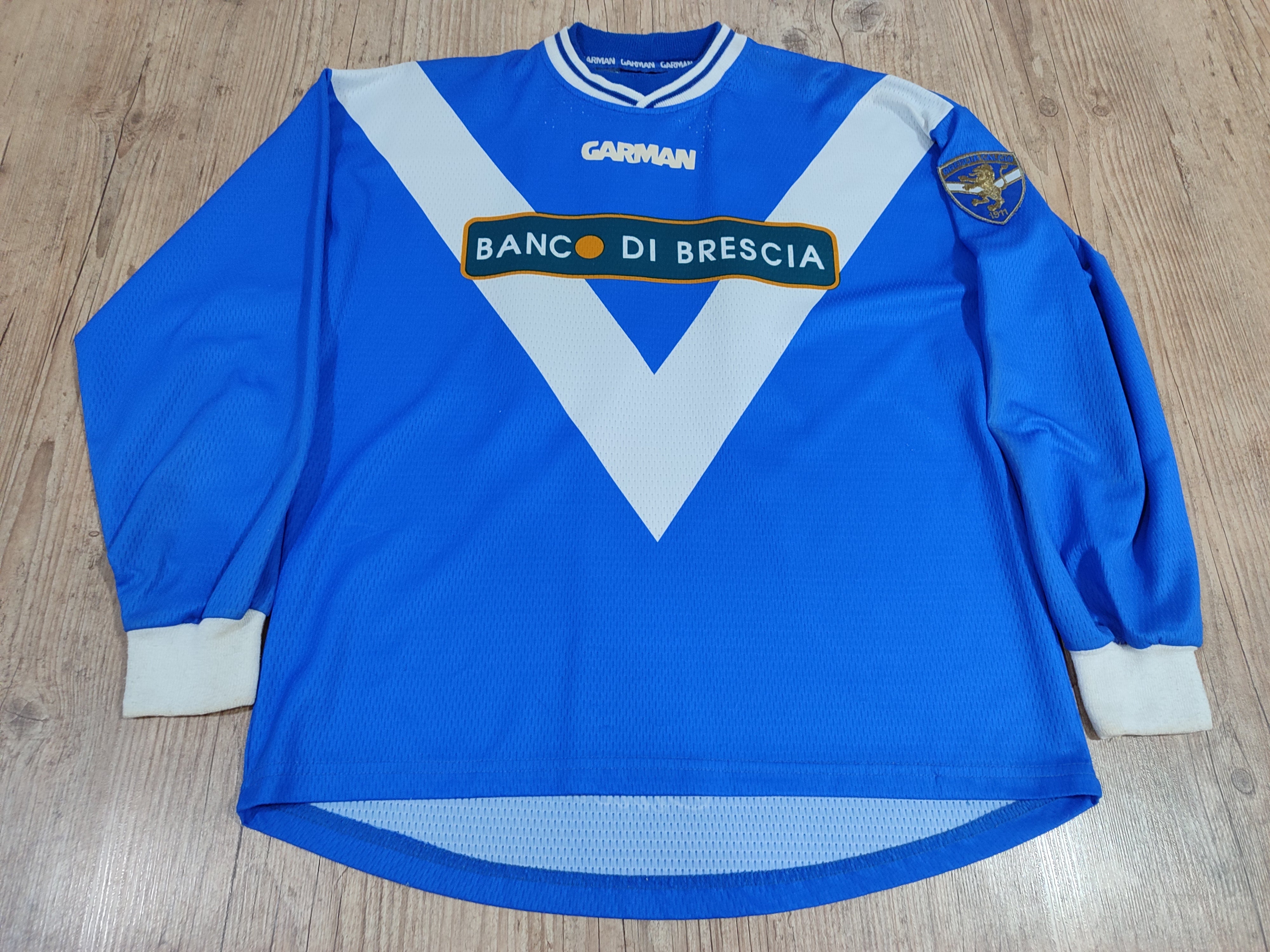 Rara Camisa Brescia - Itália Usada Jogo 2001/02 Manga Longa – Garrincha ...