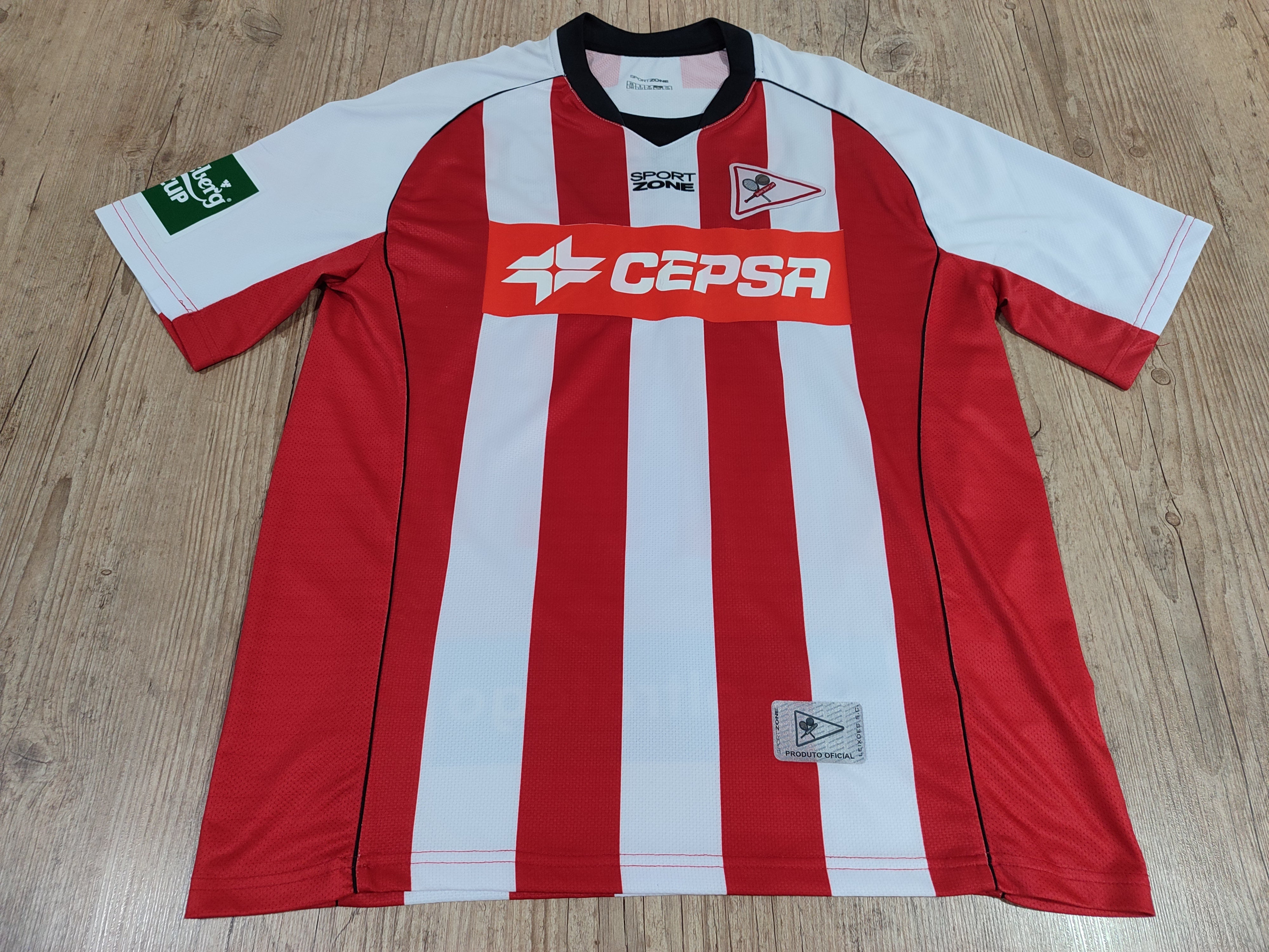 Raridade - Camisa Do Leixões - Portugal - Usada Em Jogo – Garrincha Shirts