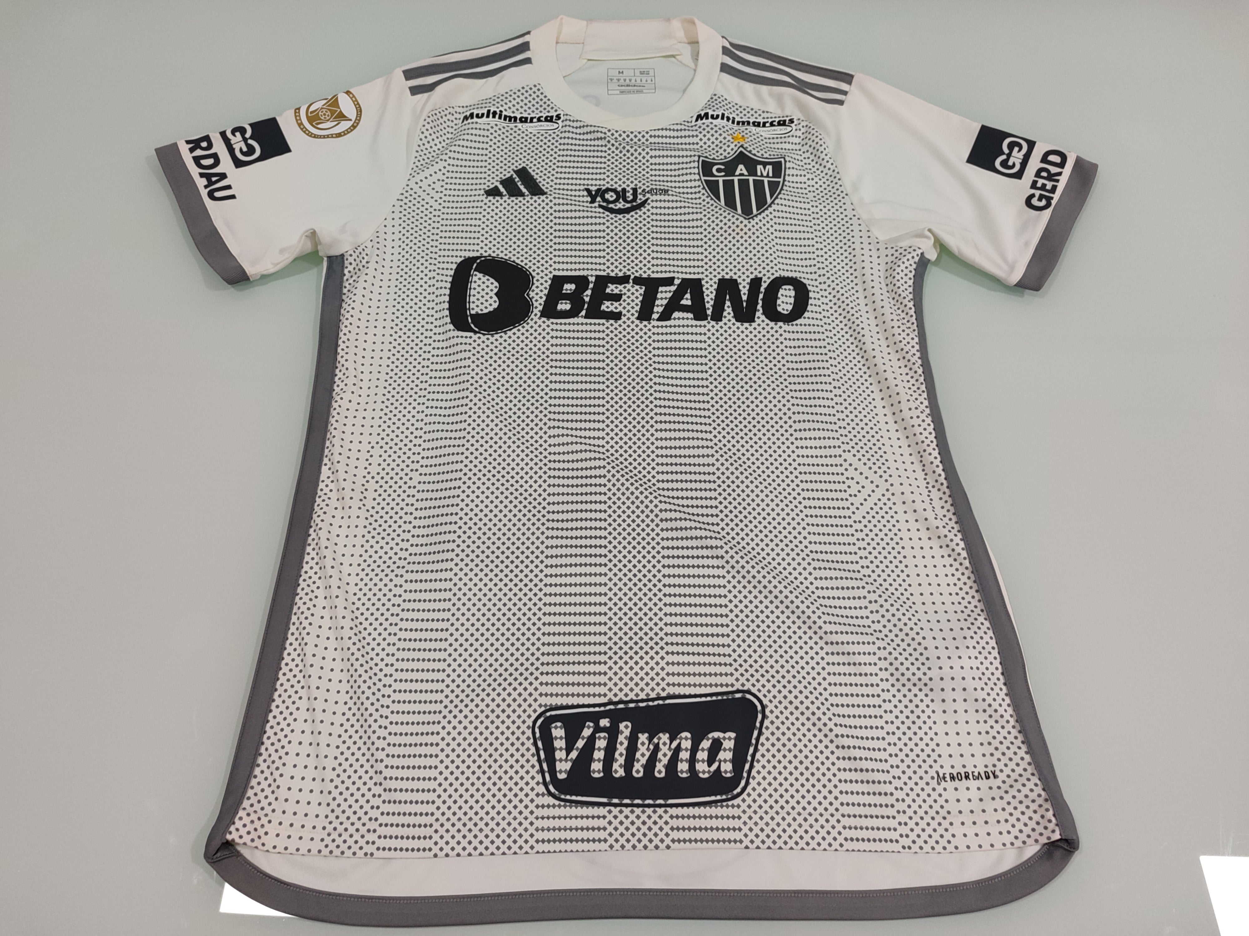 Bela Camisa do Atlético Mineiro - Usada em Jogo - 2024/2025 – Garrincha ...