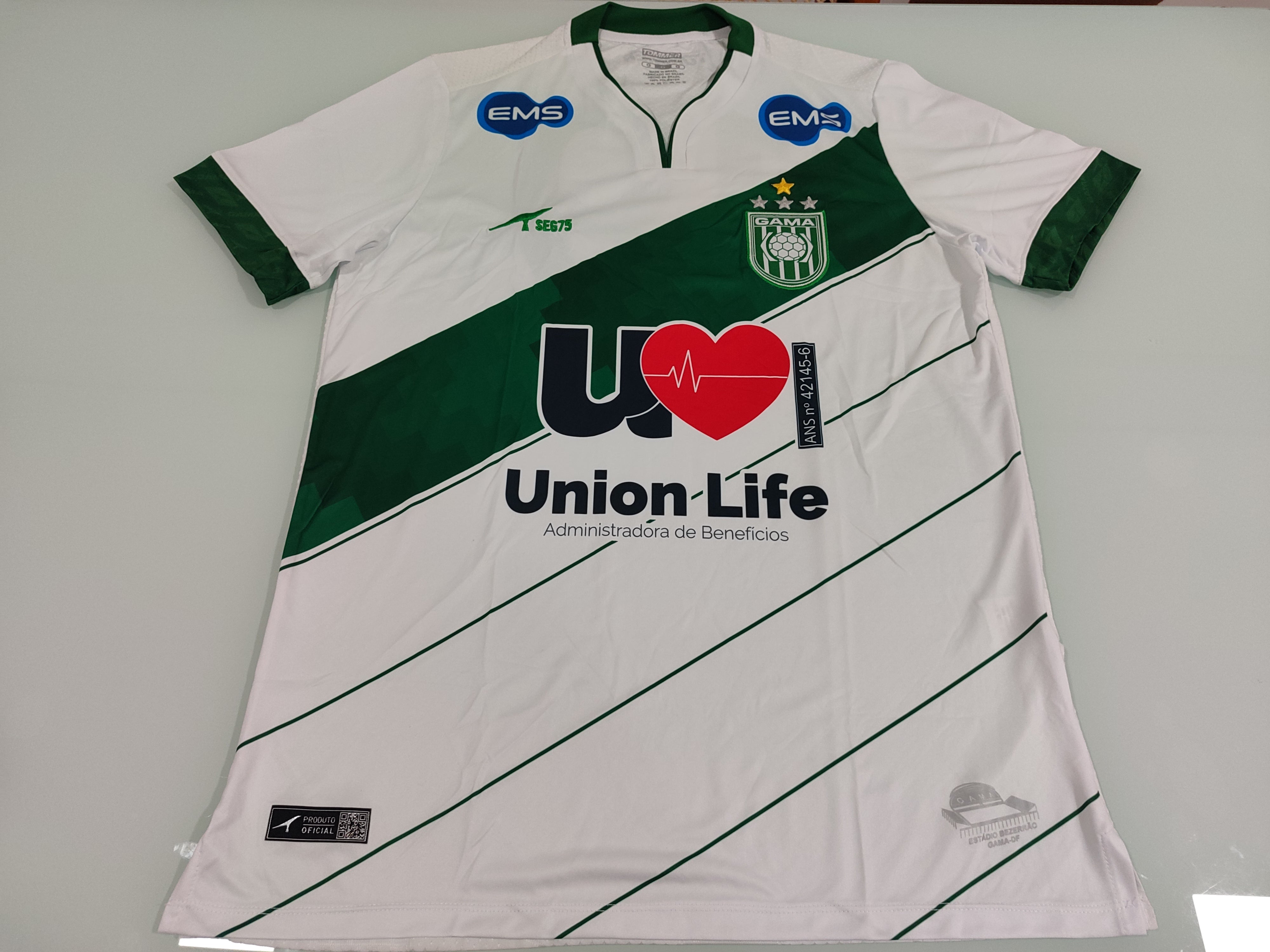 Linda Camisa do Gama - Usada em Jogo – Garrincha Shirts