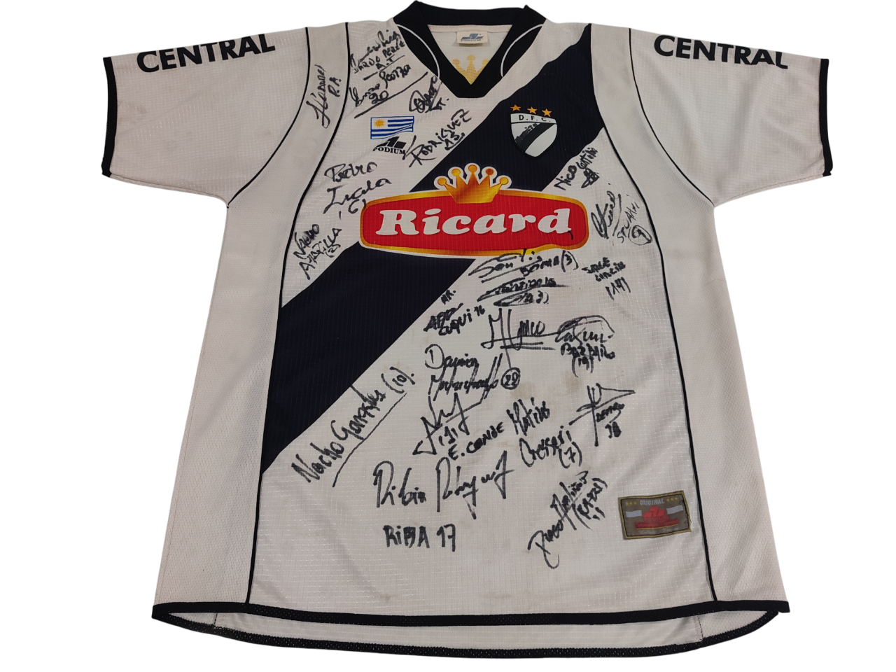 Espetacular Camisa do Danubio - 2006/2007 - Campeão Uruguayo - Nacho G ...