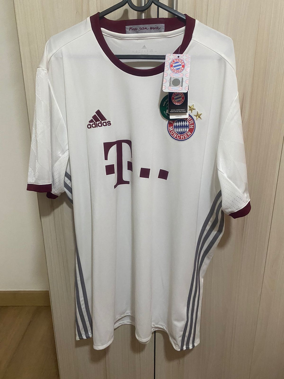 2016-17 Bayern Munich adidas Third Shird GG – Garrincha Shirts