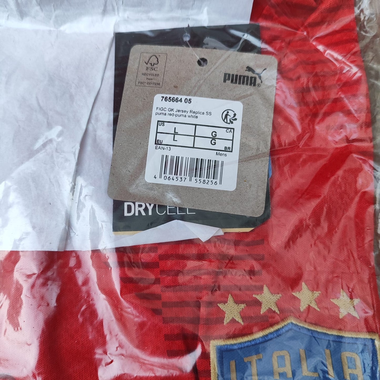 Puma Italy 2022 Goalkeeper Shirt size L – Garrincha Shirts